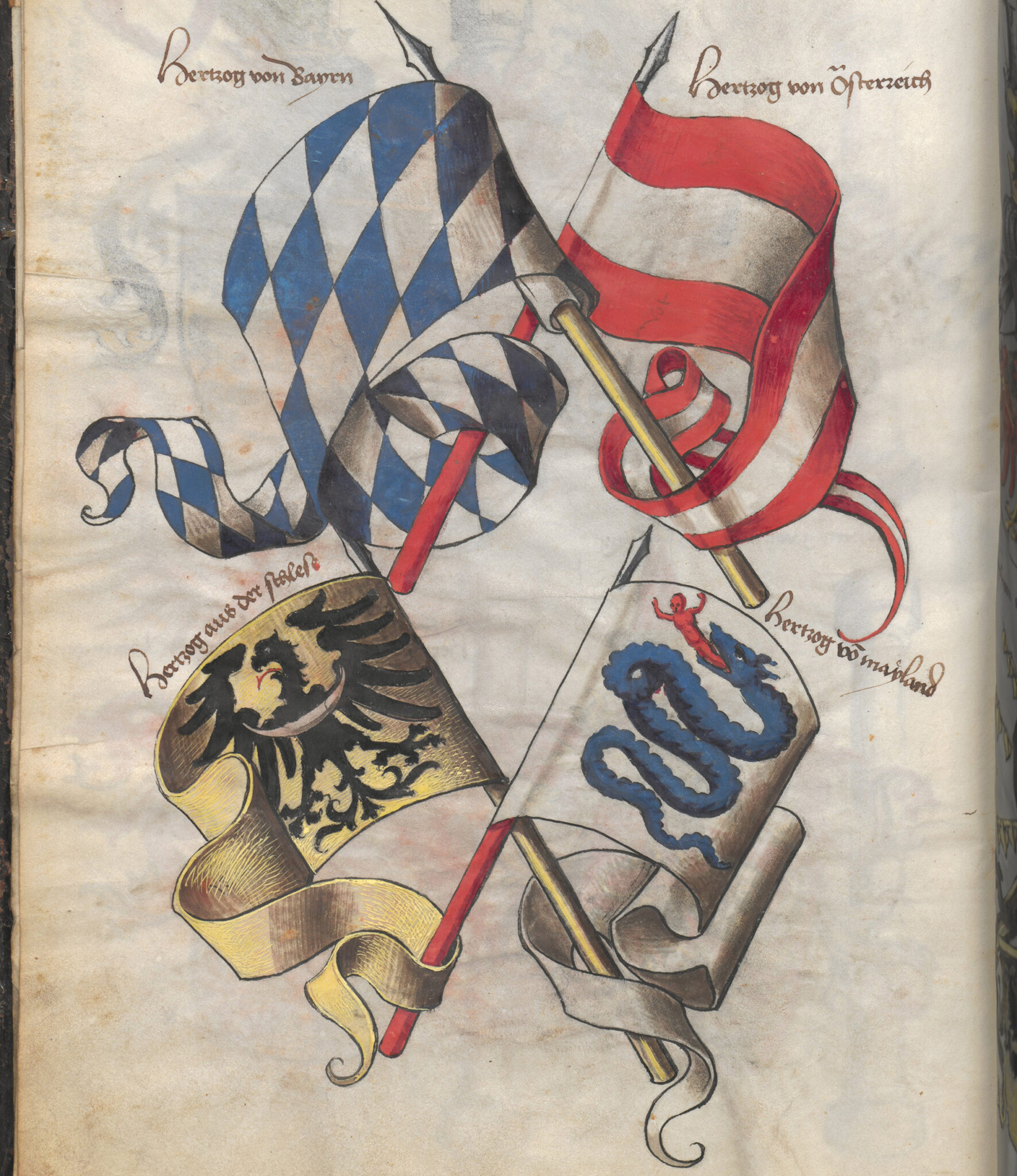 Pennons - Heraldry at Poore House