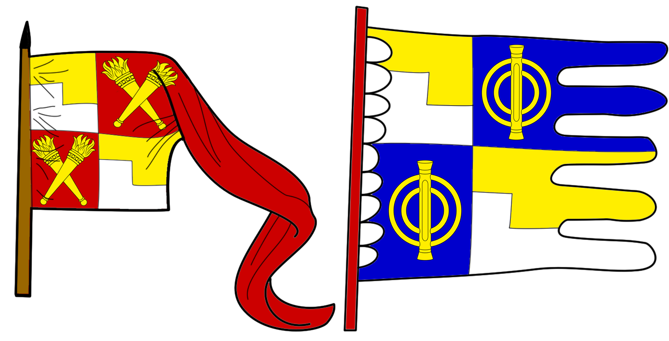 Banners - Heraldry at Poore House