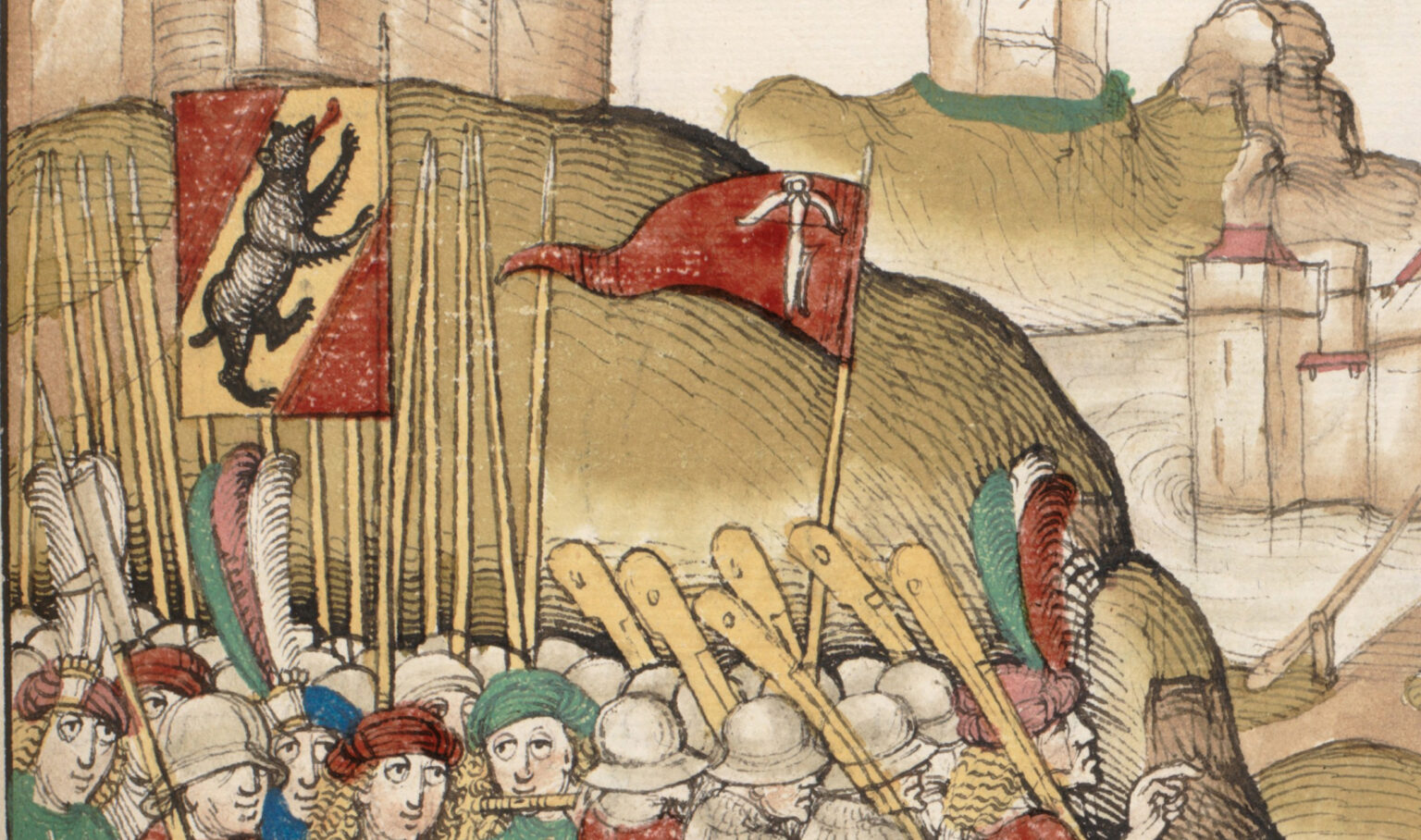 Pennons - Heraldry at Poore House