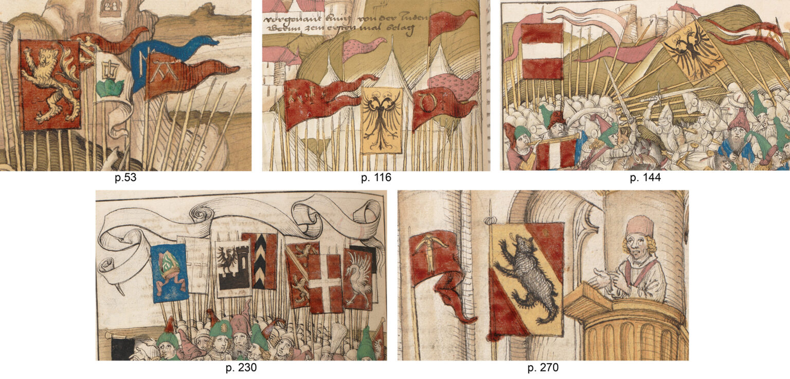 Banners - Heraldry at Poore House