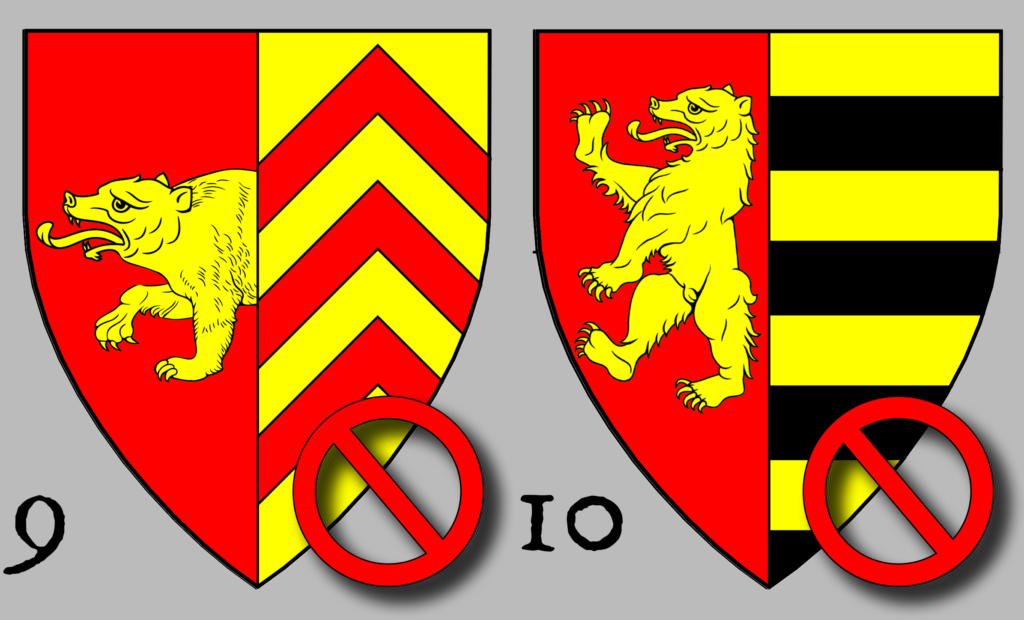 How to Avoid Marshalling in SCA Armory - Heraldry at Poore House