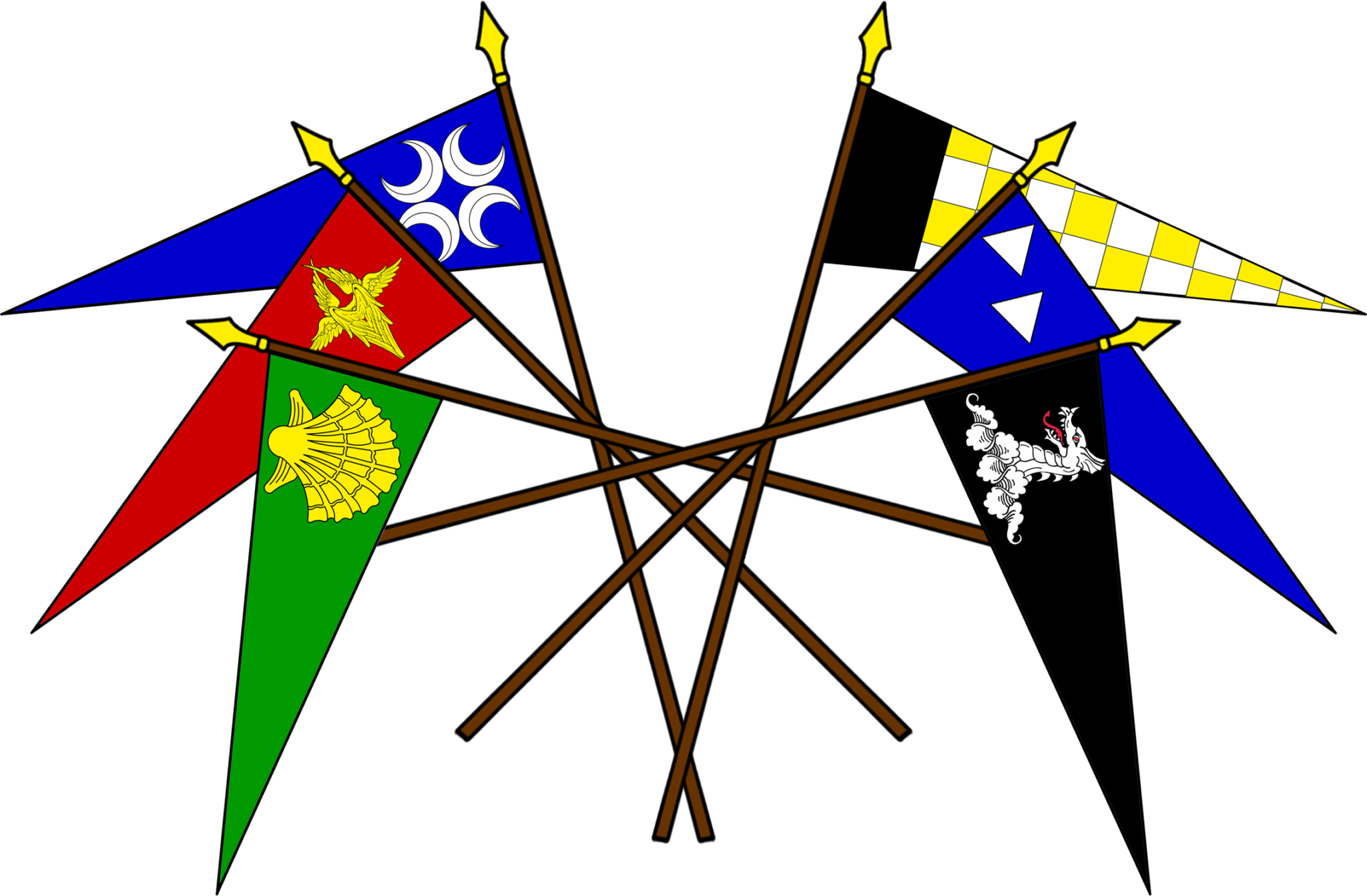 The SCA "Banner" - Heraldry at Poore House