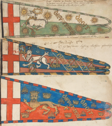 Pennons - Heraldry at Poore House